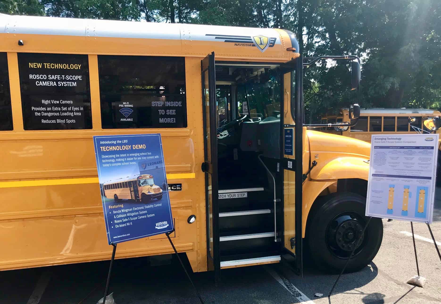 School Bus Left Side View