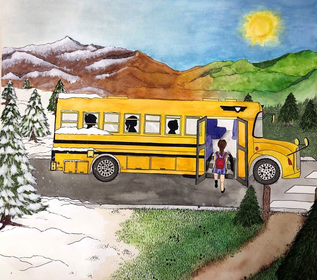 Leonard Bus Sales Extends Day in the Life of a School Bus Art ...